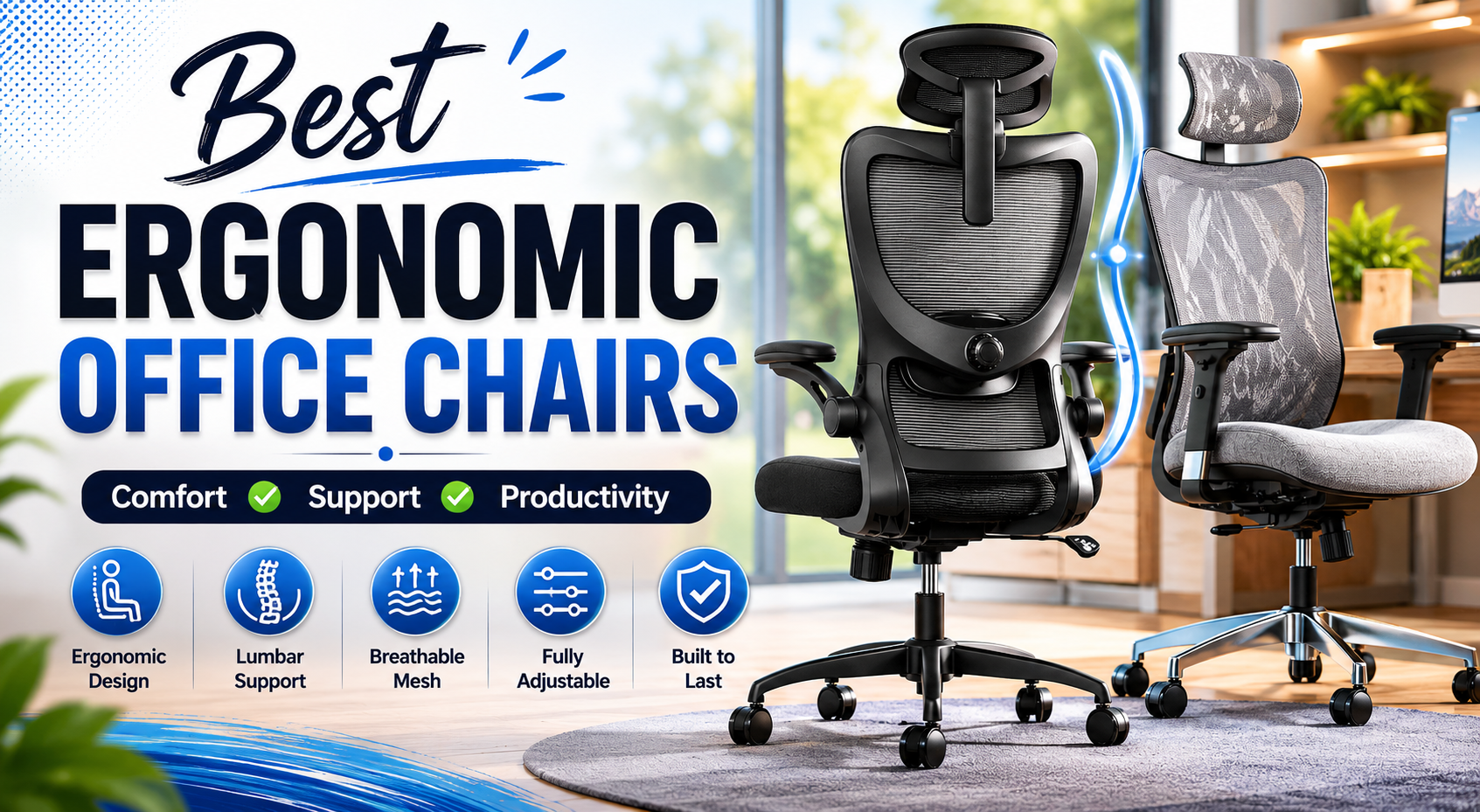 Best Ergonomic Office Chairs UK: Ultimate Buyer's Guide & Reviews ...