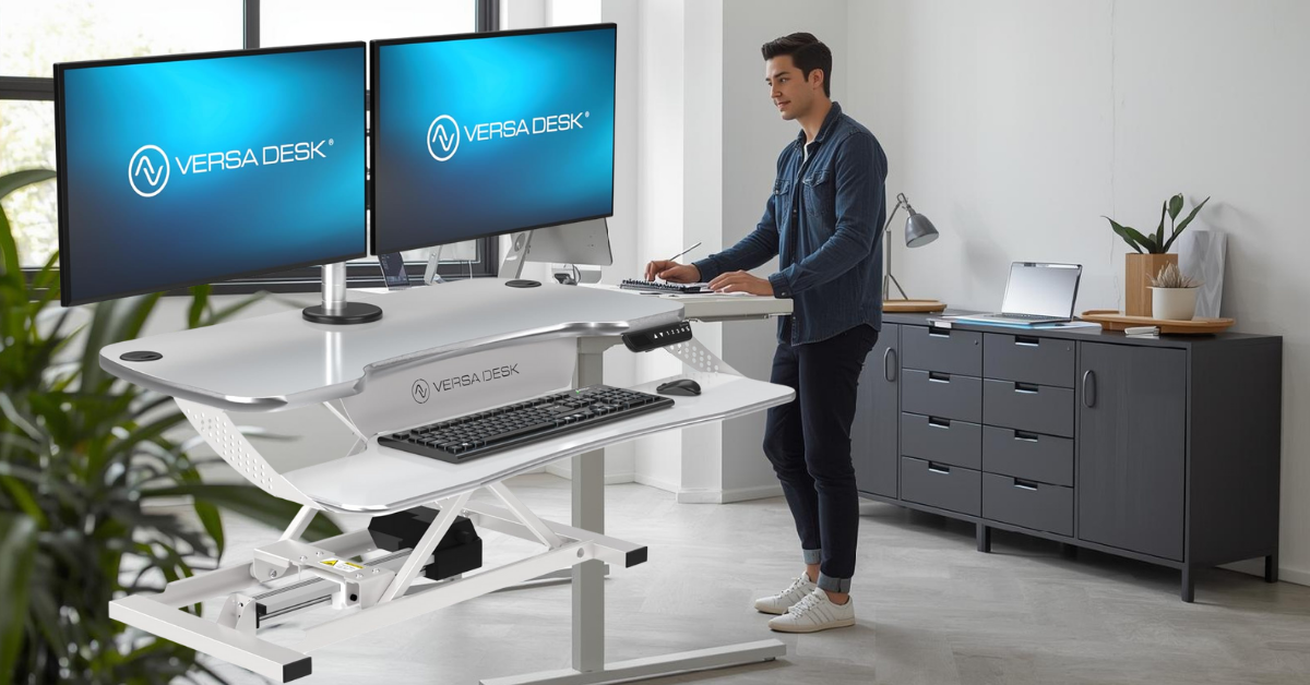 Electric Computer Desk Converters for Health Benefits - Office ...